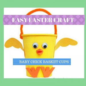 Easter Craft Idea: Baby Chicks Easter Basket | SensoryEdge